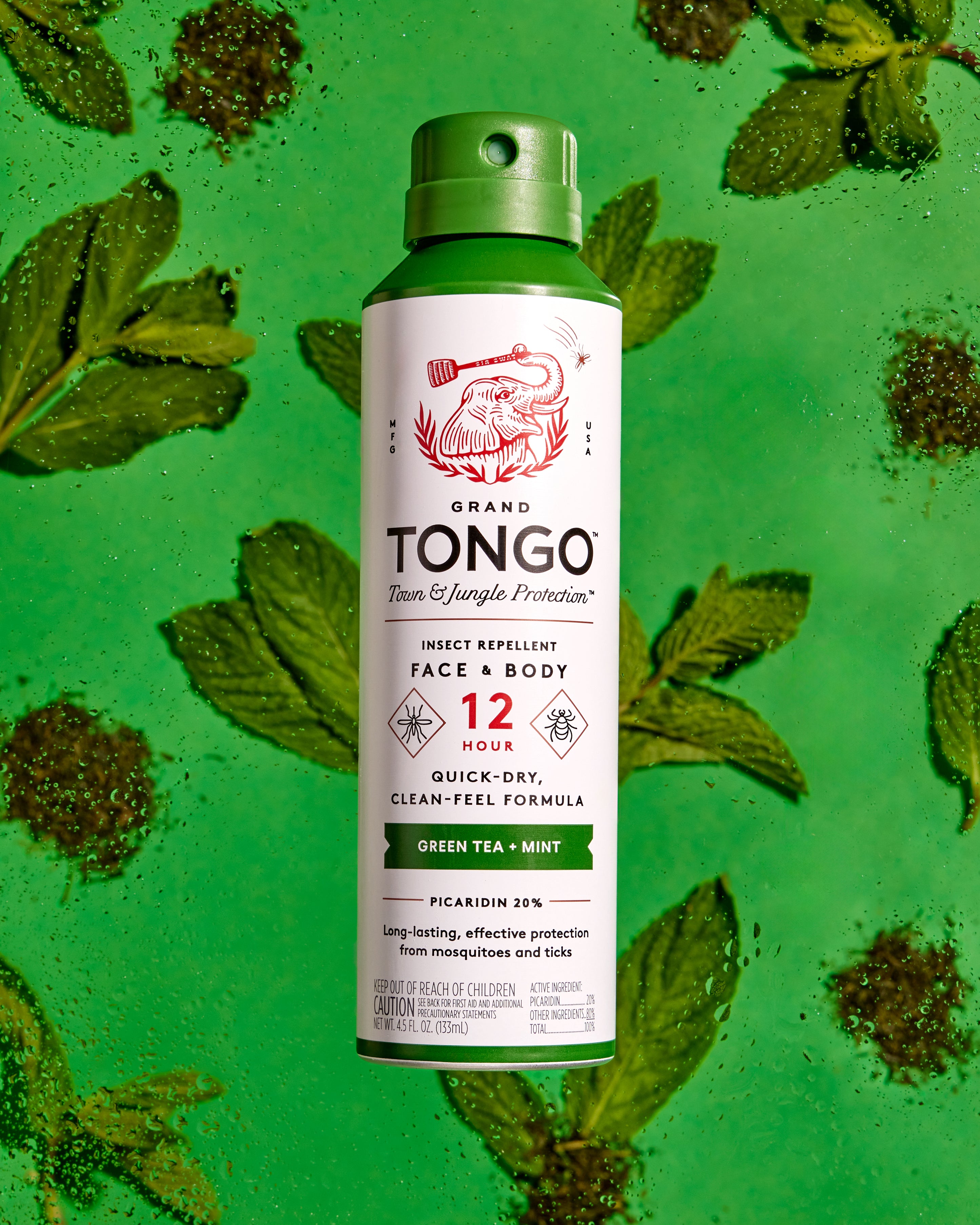 Green Tea + Mint • Insect Repellent – Grand Tongo